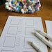 Blank Pattern Practice Sheets for Coloring - Etsy
