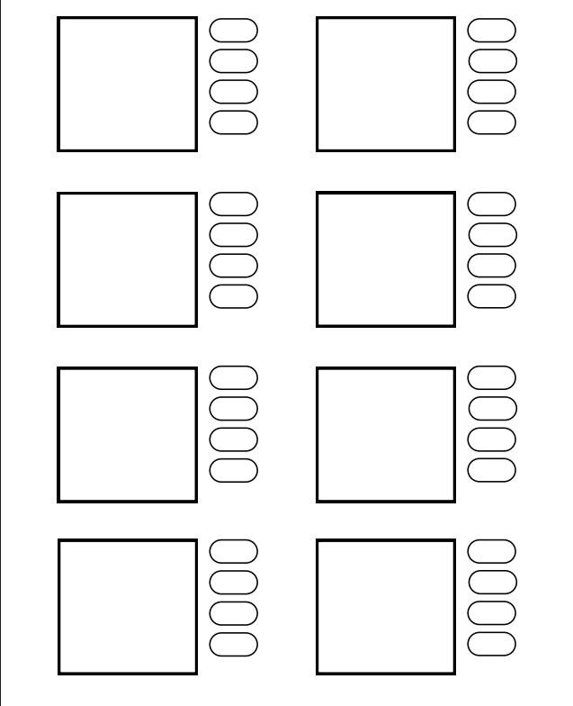 Blank Pattern Practice Sheets for Coloring - Etsy