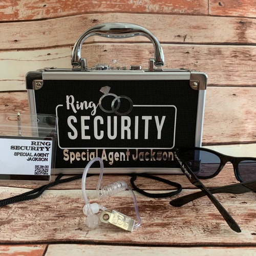 Ring Security Set Ring Bearer Box Set Ring Bearer Security | Etsy