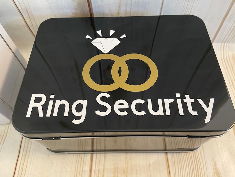 RING SECURITY Briefcase Box Complete With Activity Book | Etsy