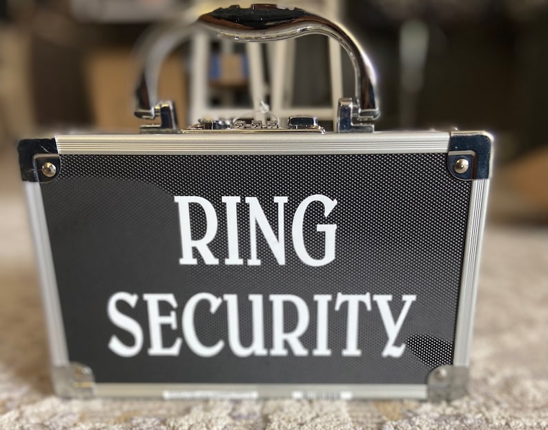 RING SECURITY Briefcase Only - Ring Bearer Case Low Shipping Price ...