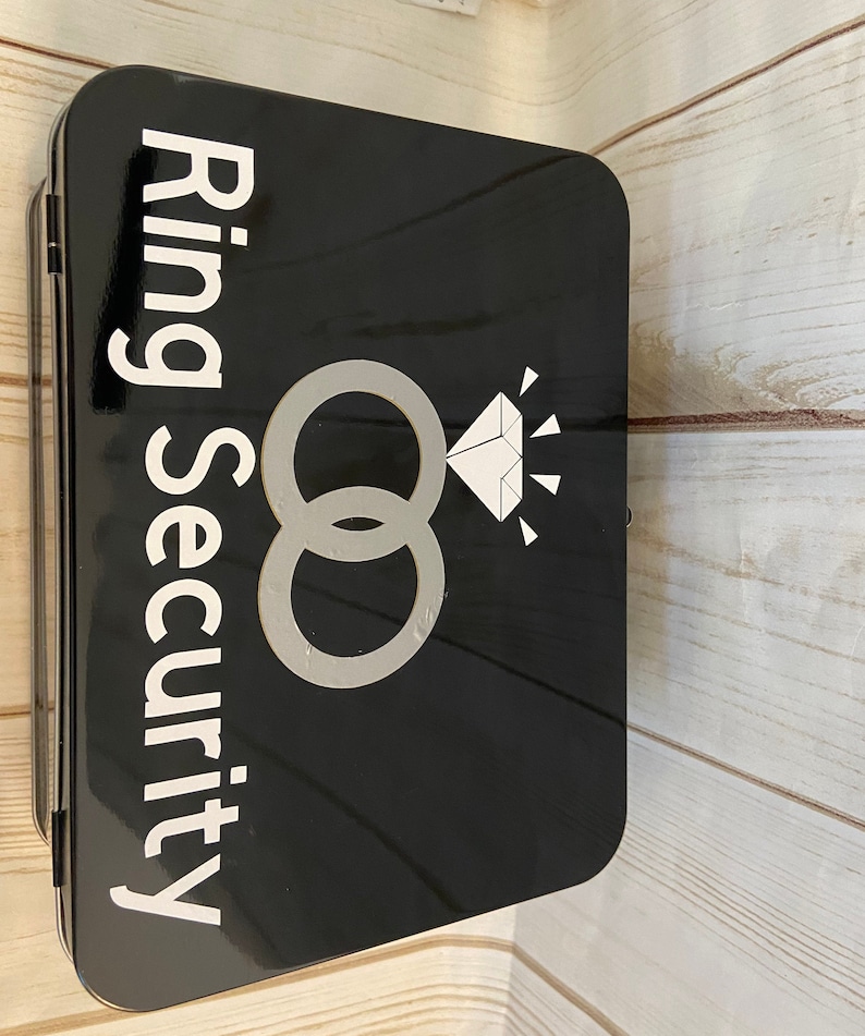 RING SECURITY Briefcase Box Complete With Activity Book | Etsy