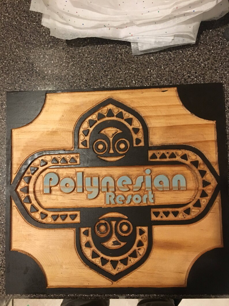 Personalized Polynesian Themed Family Last Name Ohana Sign / Plaque ...