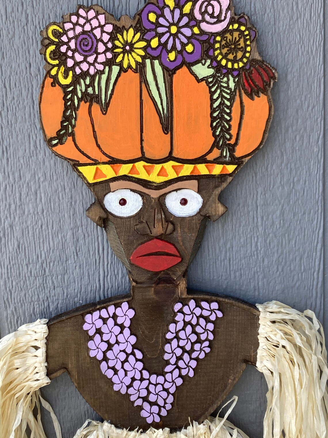 Uh-oa Goddess of Disaster With Light up Eyes tiki Trader Sams | Etsy