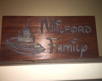 Splash Mountain Warning Sign Disney Inspired Frontierland | Etsy