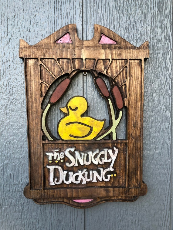 The Snuggly Duckling Tangled Repunzel Sign | Etsy