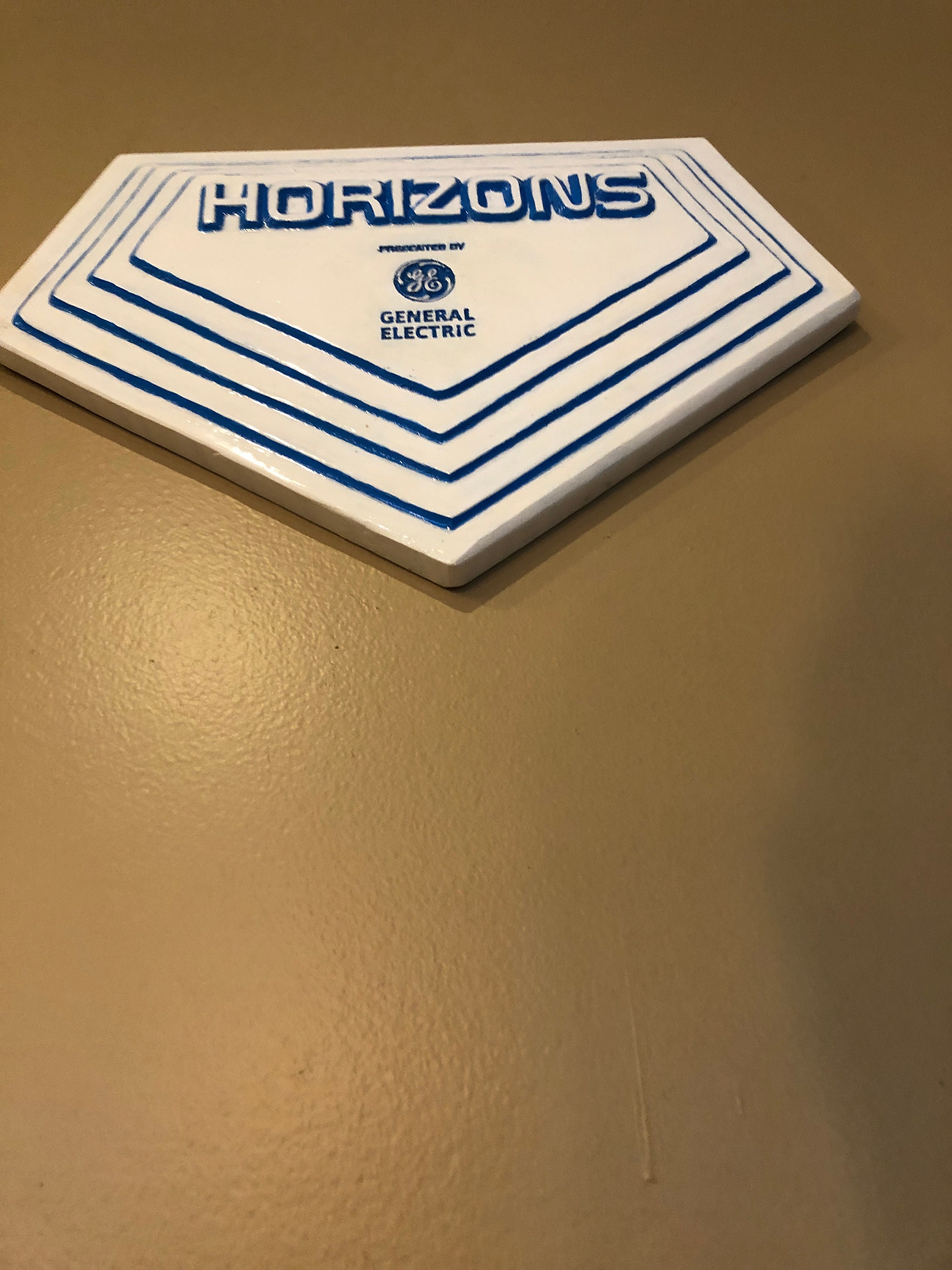 Retro Horizons Sign Epcot World of Motion Spaceship Earth | Etsy