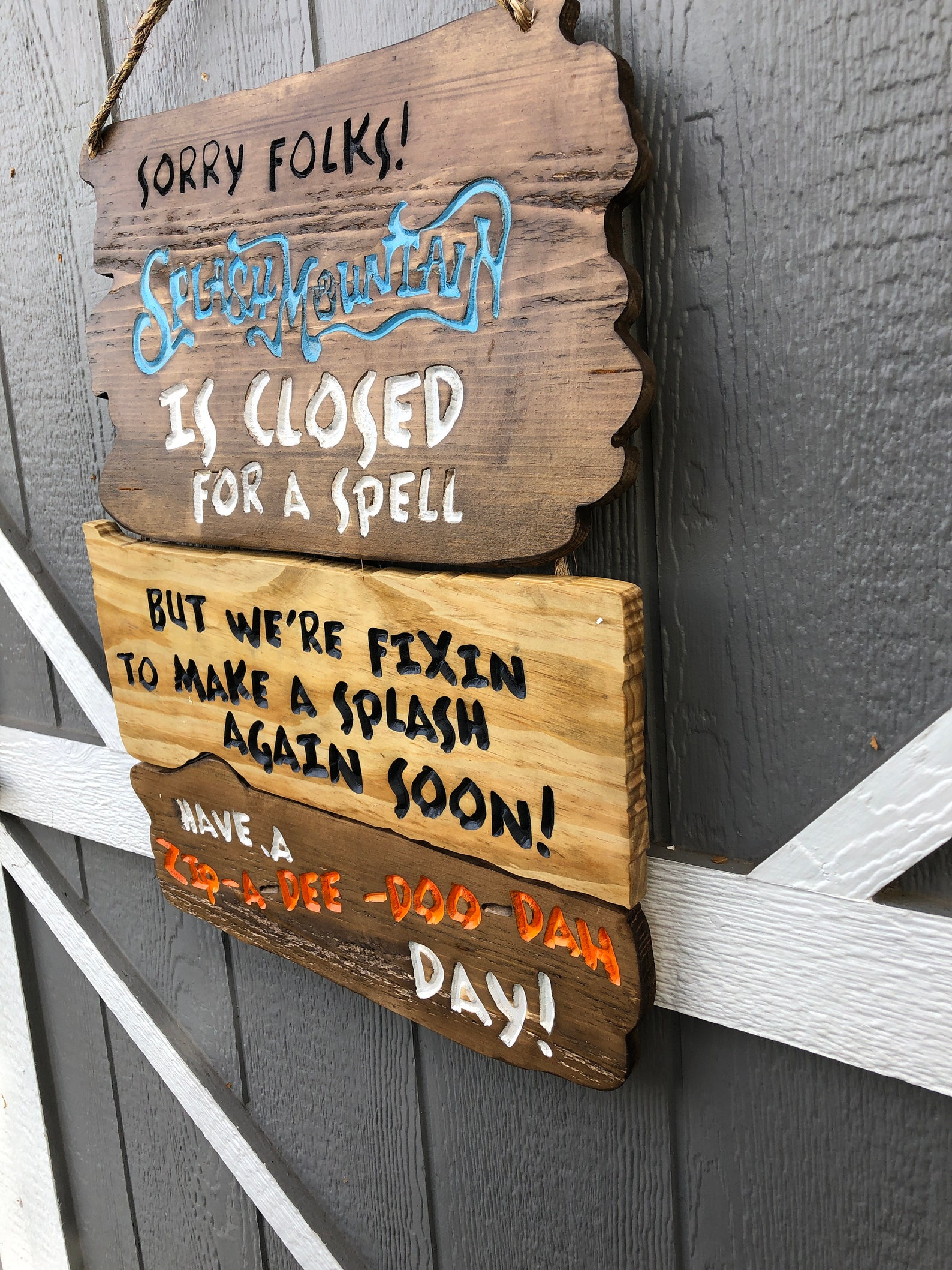 Splash Mountain is Closed Sign - Etsy
