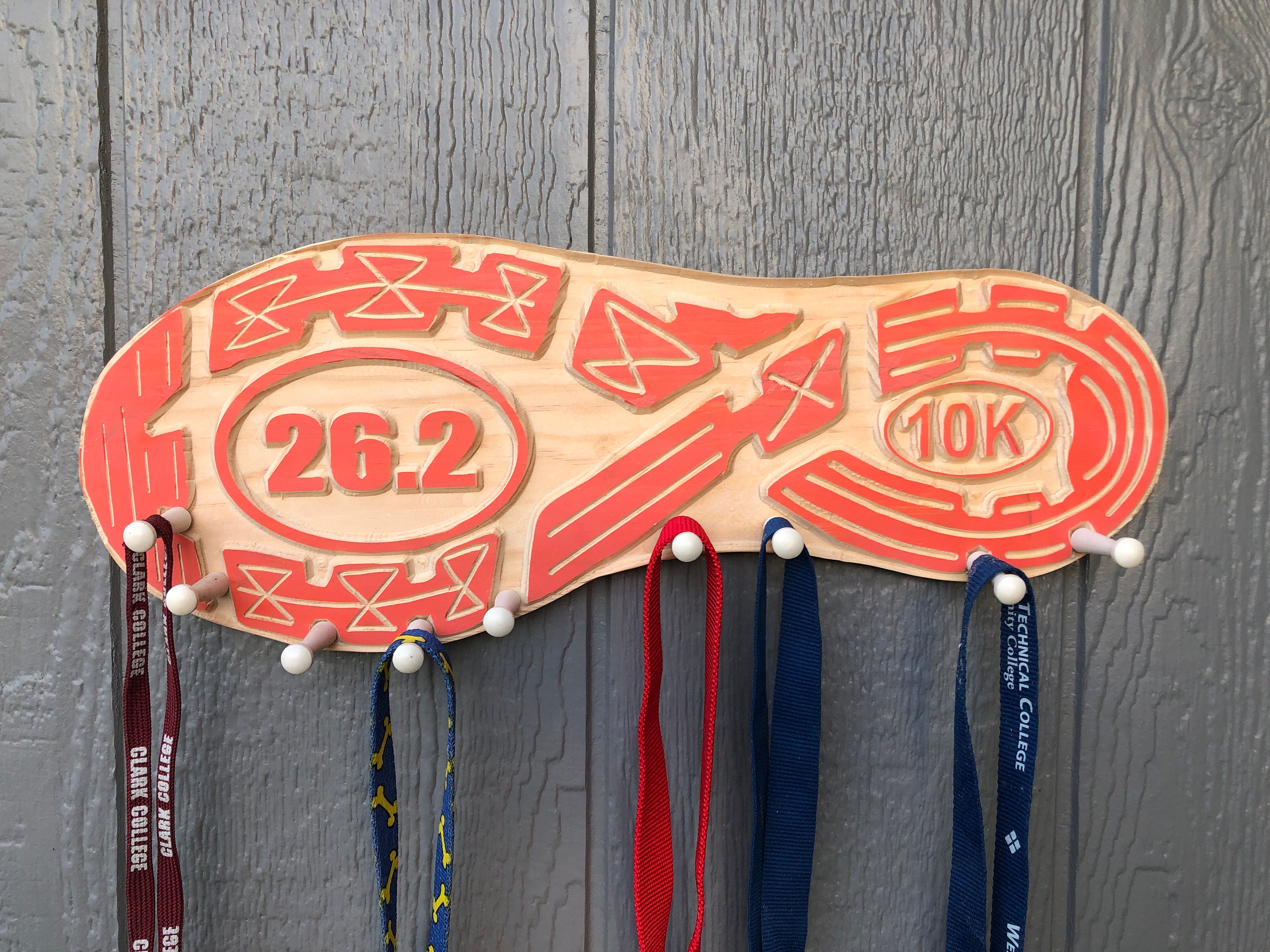 Running Medals Display Shoe Plaque Tread Sole - Etsy