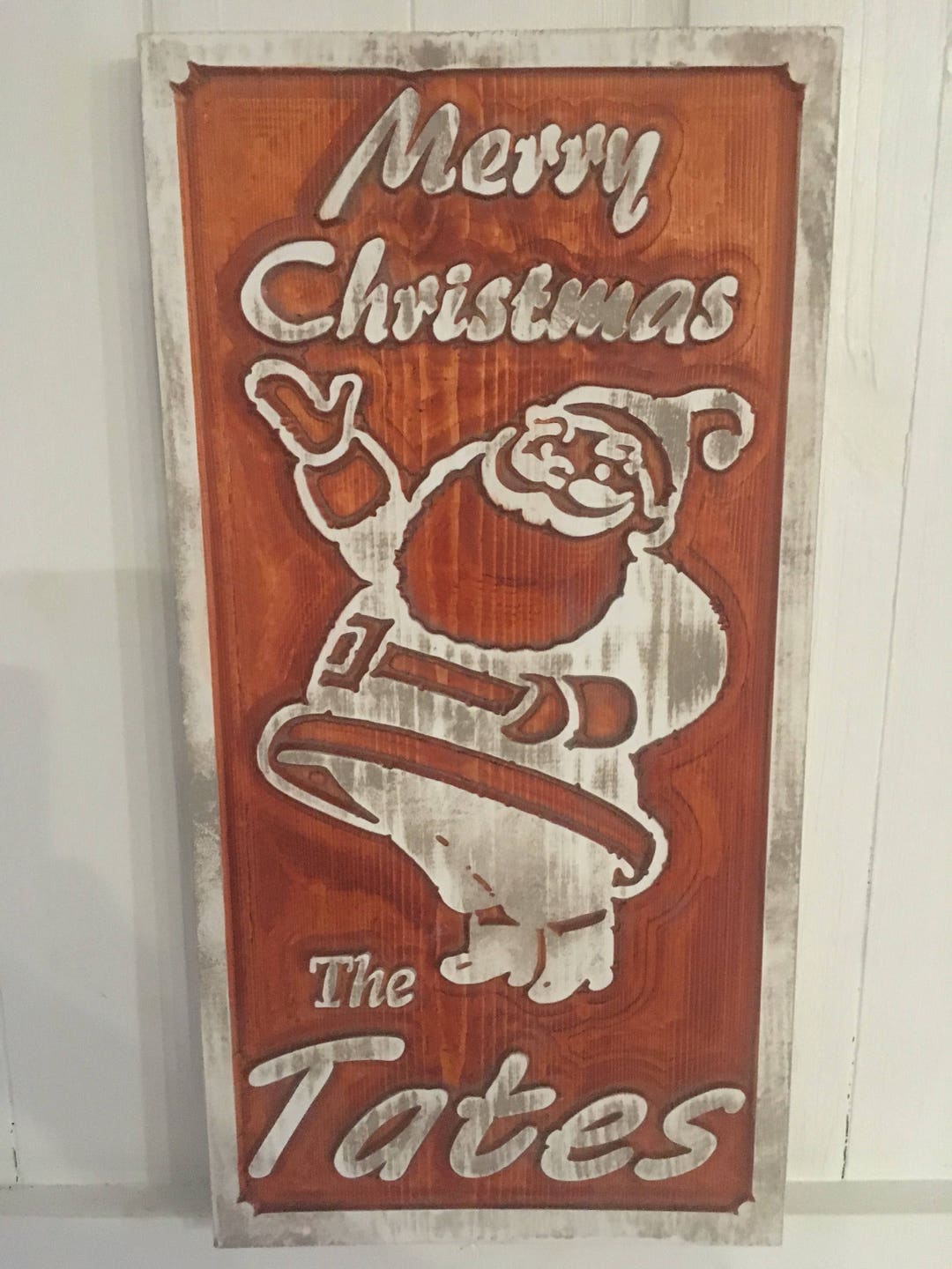 Personalized Christmas Sign - Etsy