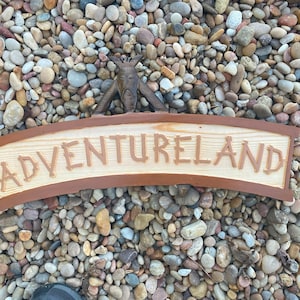Adventureland Sign Walt Disneyworld Pirates of the Caribbean Swiss ...