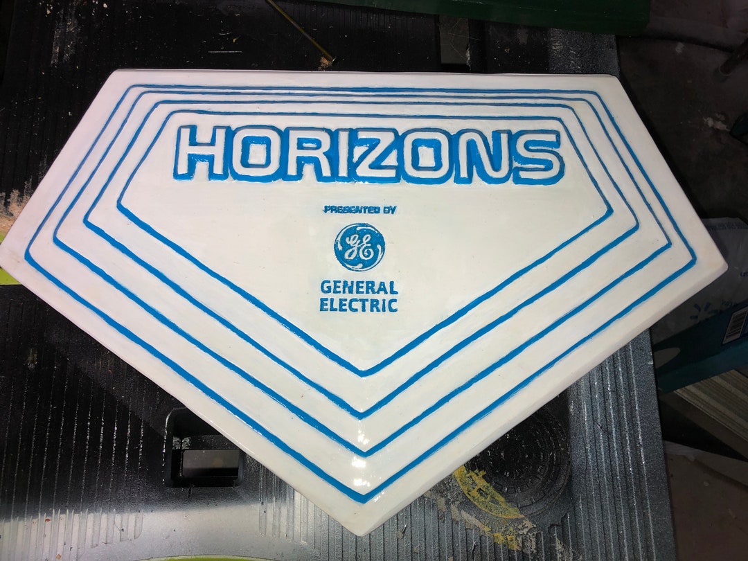 Retro Horizons Sign Epcot World of Motion Spaceship Earth - Etsy