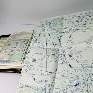 Jeppesen Airway Manual 1970s Holding Pattern Chart Plotter Approach Maps - Etsy