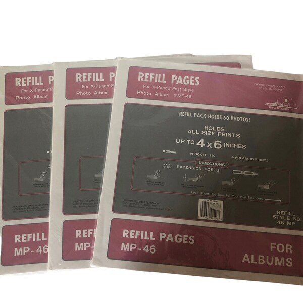 Refill Pages - Etsy