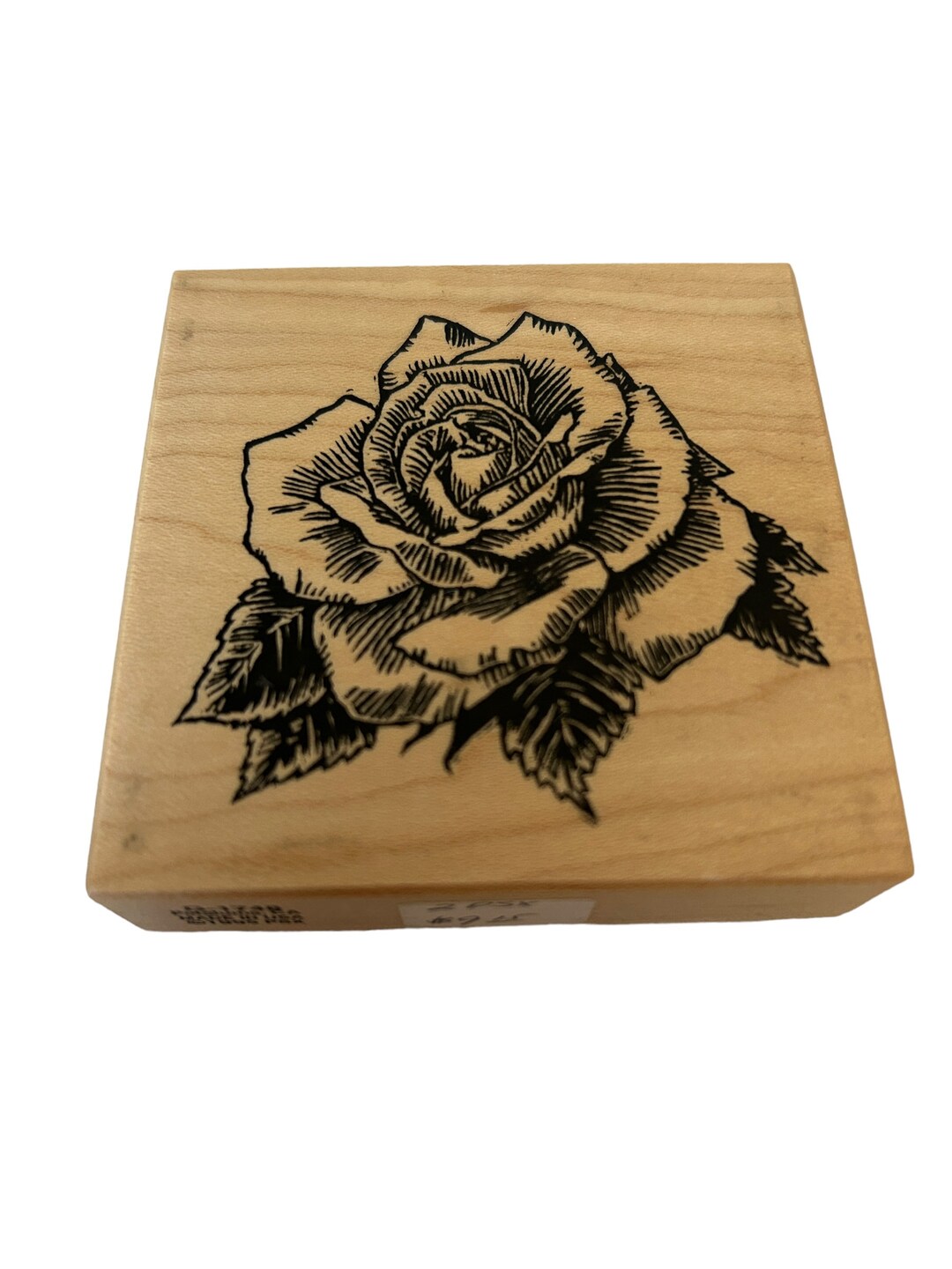 PSX Large Rose Rubber Stamp Wood Mounted G-1748 Flower Blossom 1995 - Etsy
