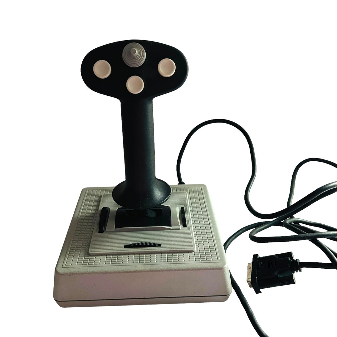 CH Products Flightstick Pro 4 Button Joystick 15 Pin Connector Vintage ...