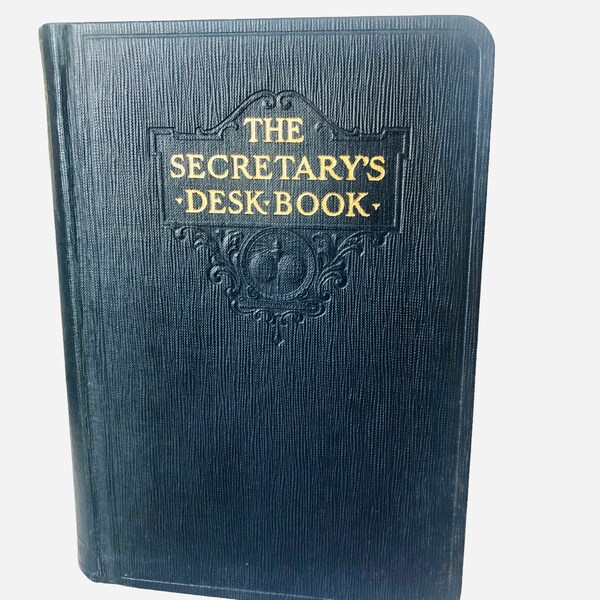 Secretary Book - Etsy