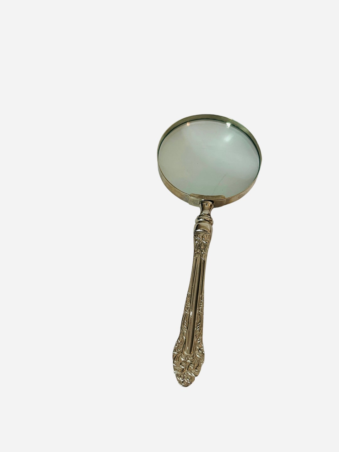 Vintage Silver Handle Magnifying Glass Hand Held Ornate 7.5 Inch - Etsy