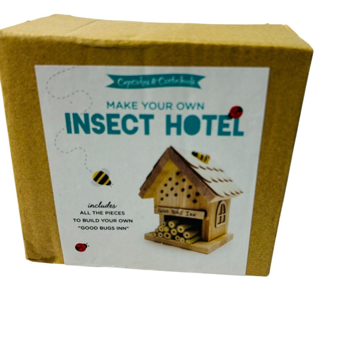 Make Your Own Insect Hotel Cupcakes and Cartwheels NEW Open Box Good ...