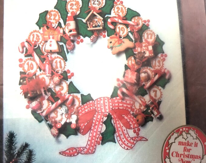 Bernat Count the Days Till Christmas Advent Calendar Crewel Embroidery ...