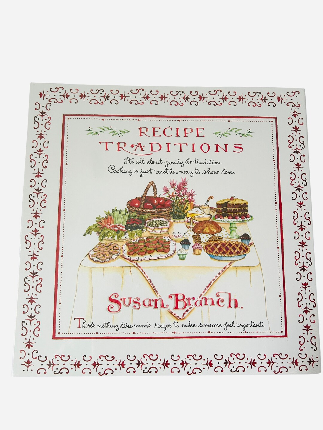 Susan Branch Recipe Traditions Binder Scrapbook 3 Ring Cards Dividers ...
