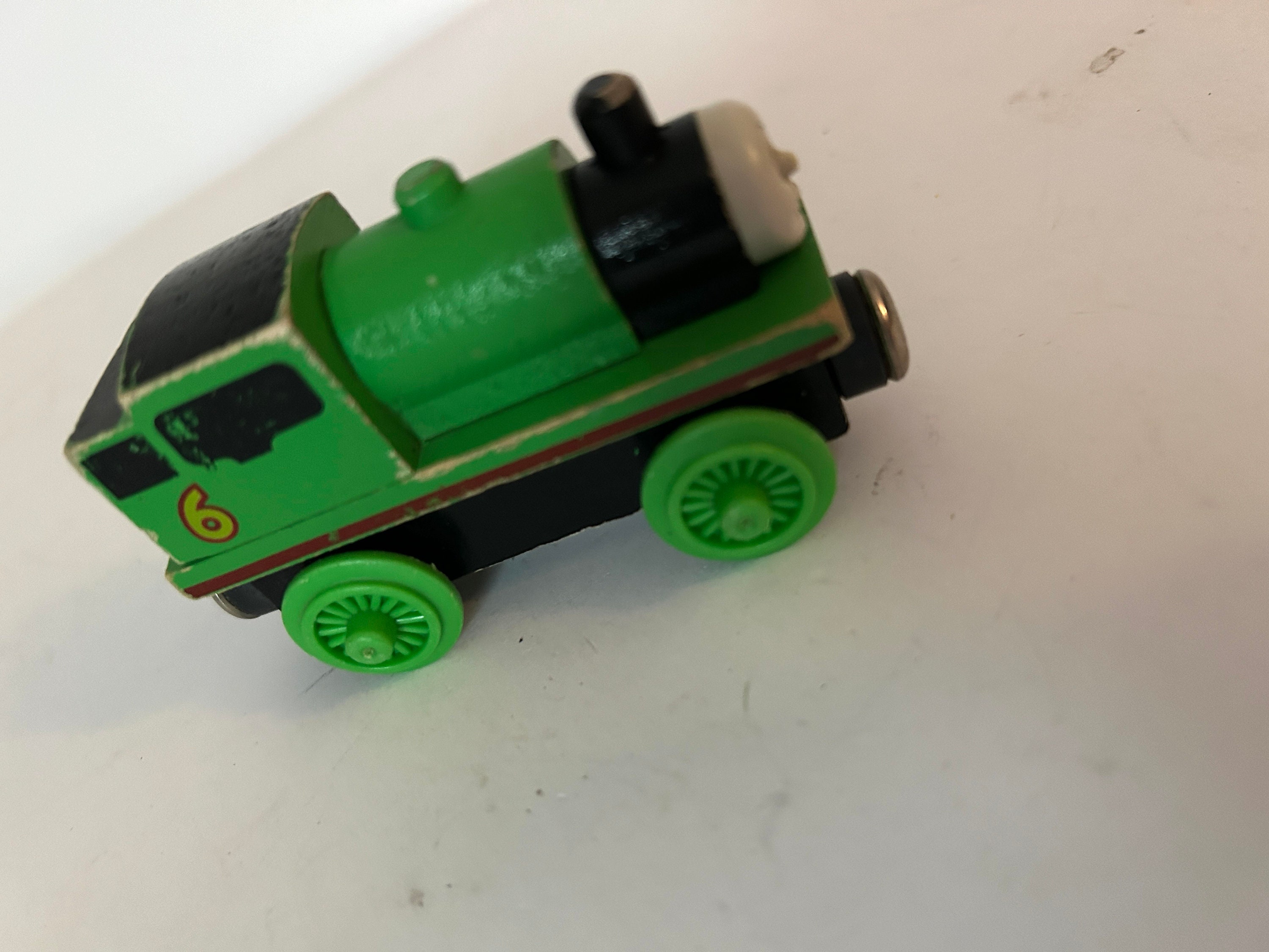 Thomas the Train Percy Wooden Railway 1994 Rare Vintage Flat Magnet No ...