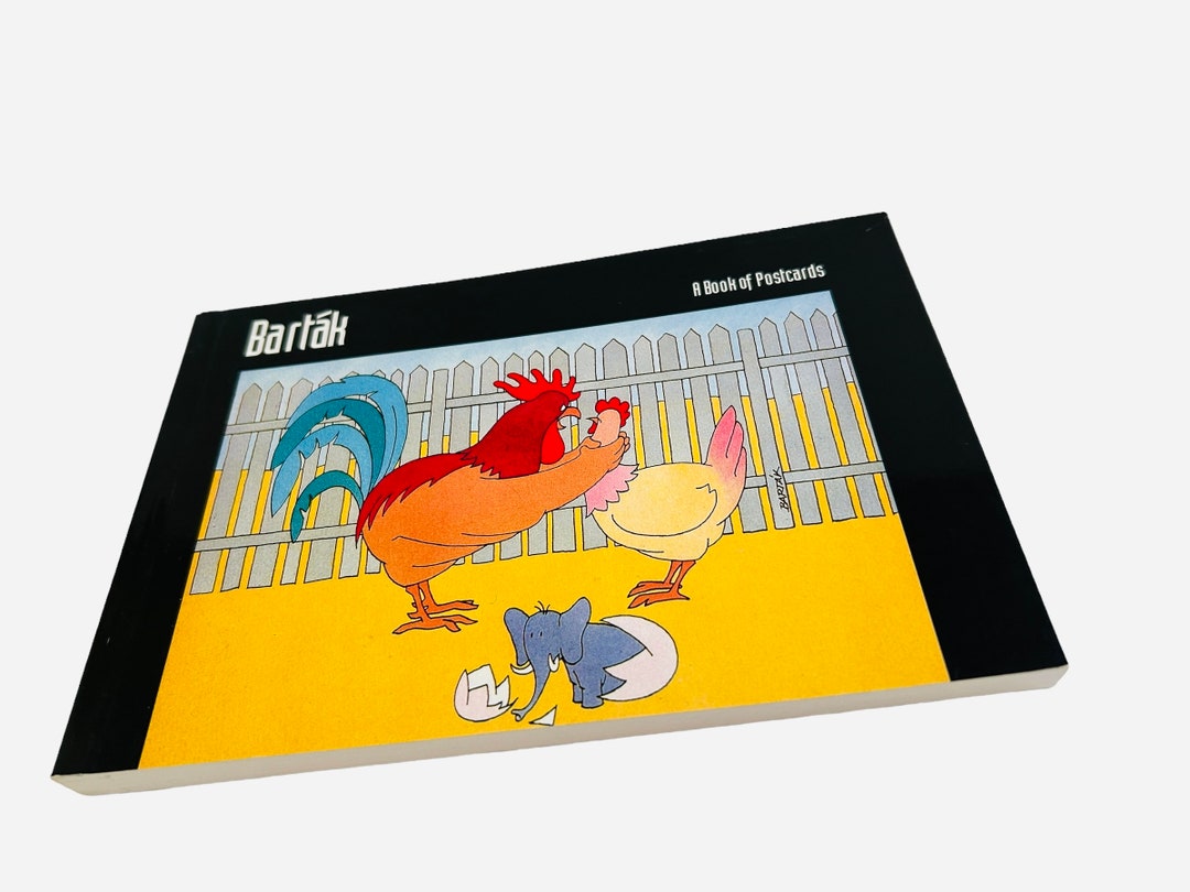 Bartak Book of Postcards Miroslav Bartak Humor Pomegranate 1997 Set of ...