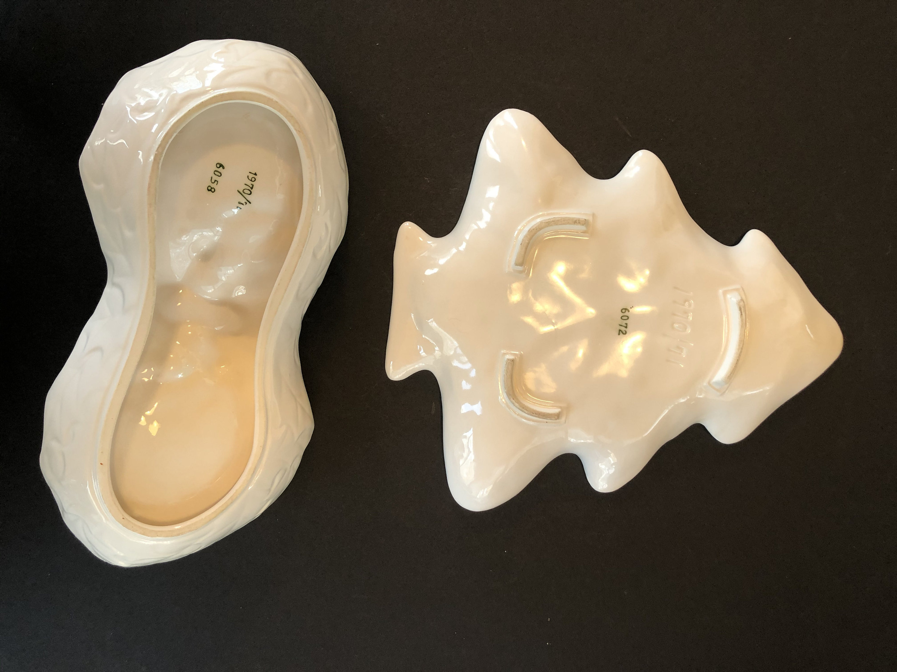 Vintage Lefton Holly Berry Candy Dishes Nut Dishes Ceramic | Etsy