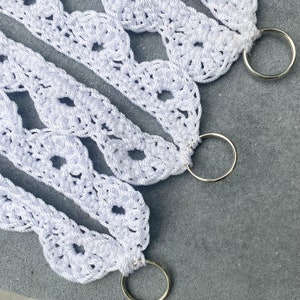 Crochet Badgeclip Pattern / Gift Lanyard / EASY CROCHET / Nylon Cord ...
