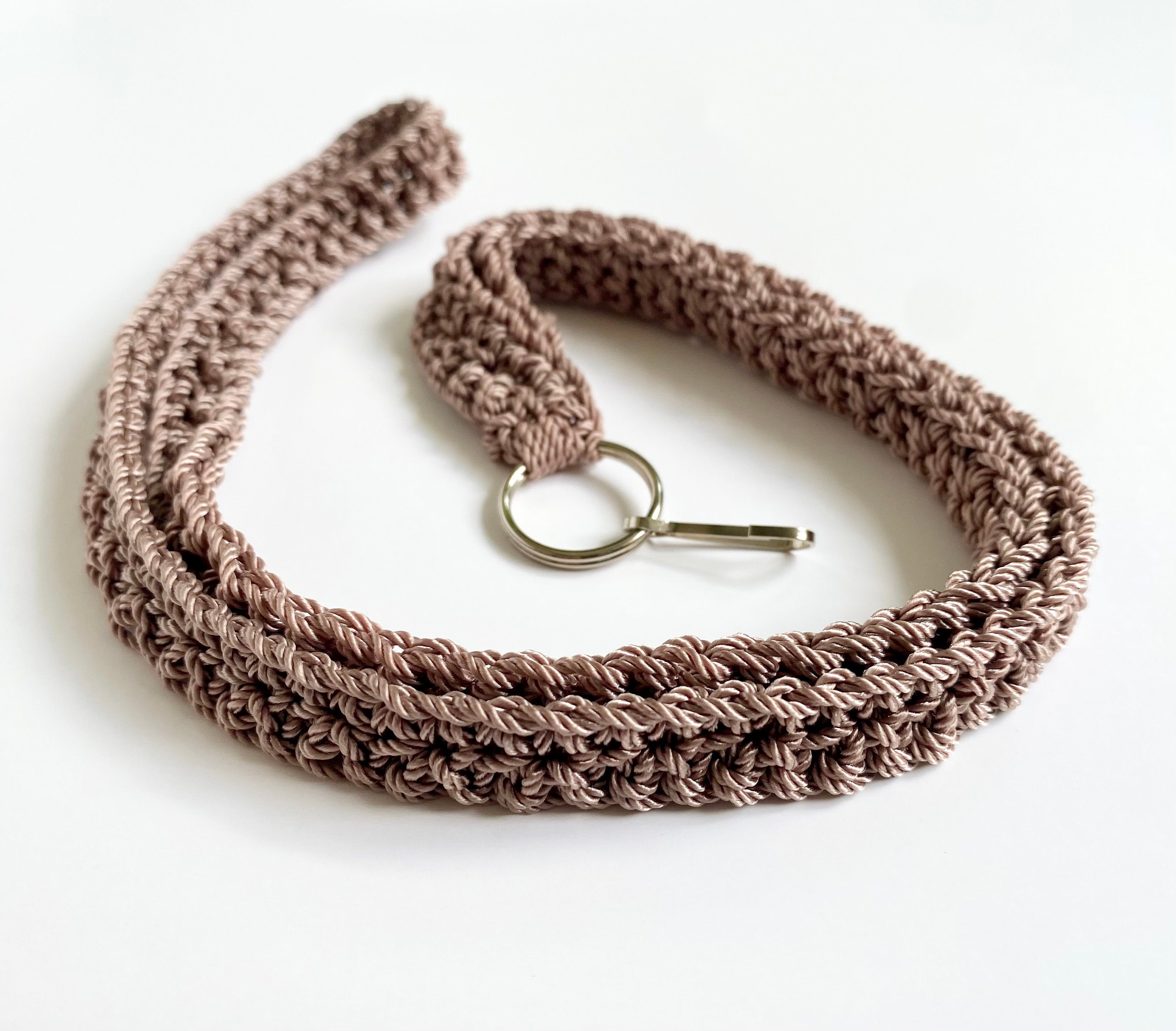 Crochet Lanyard Patterns / Two Lanyard Crochet Patterns / EASY - Etsy