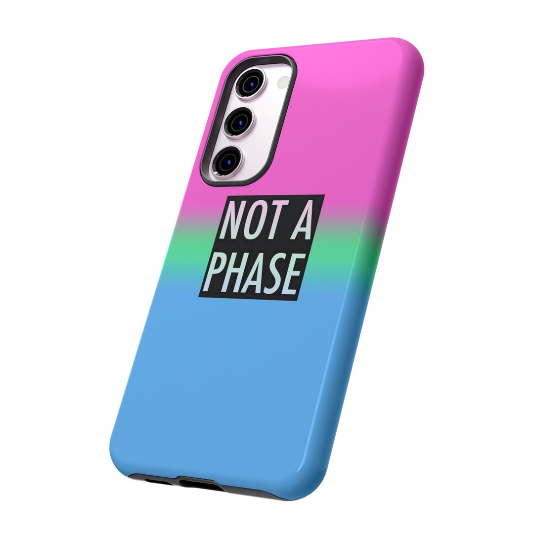 Polysexual Minimalistic "not a Phase" Case | Big Flag Design | Tough ...