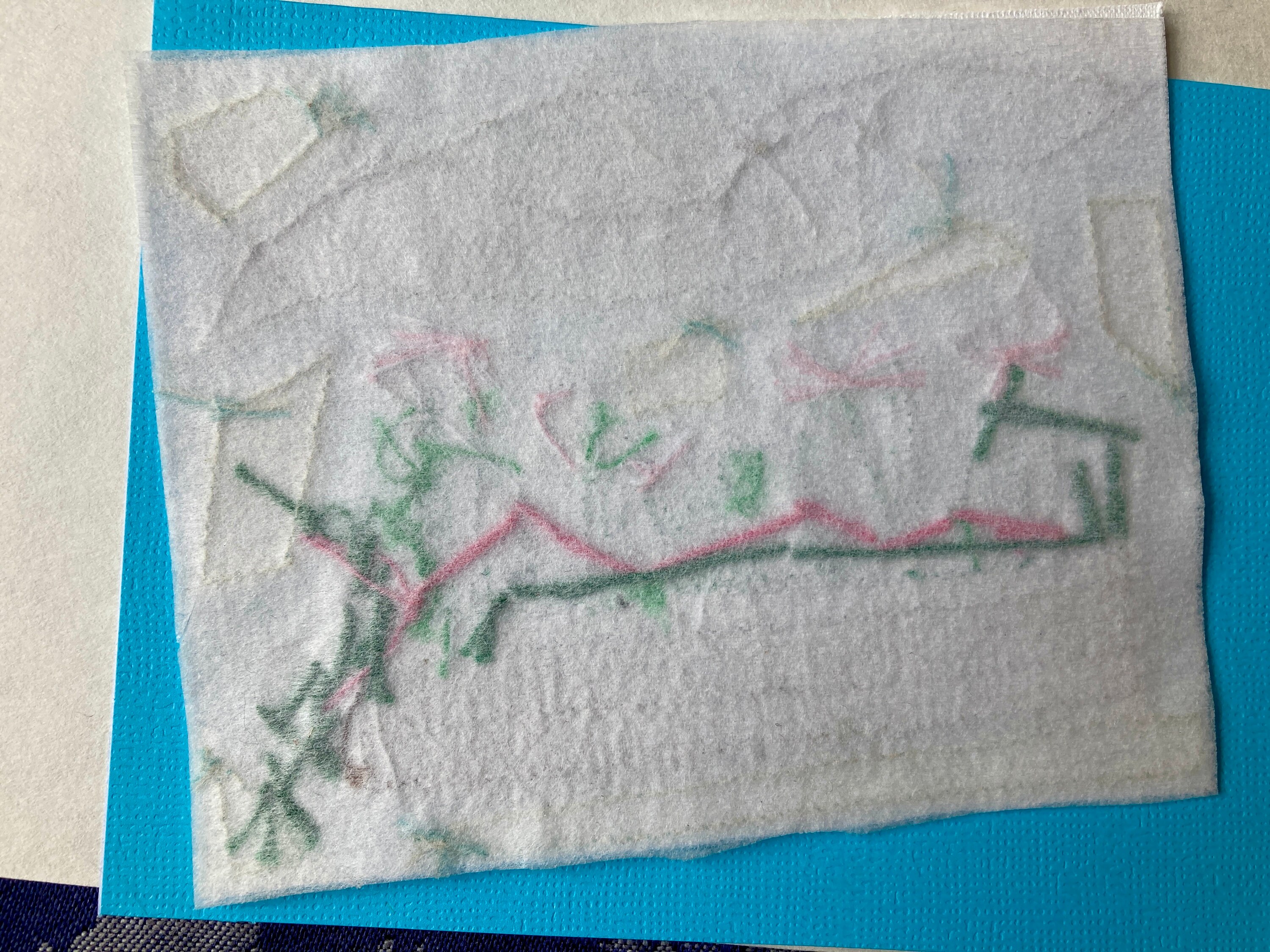 Greeting Card, Raw-edge Patch - Etsy