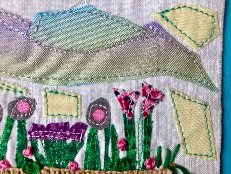 Greeting Card, Raw-edge Patch - Etsy