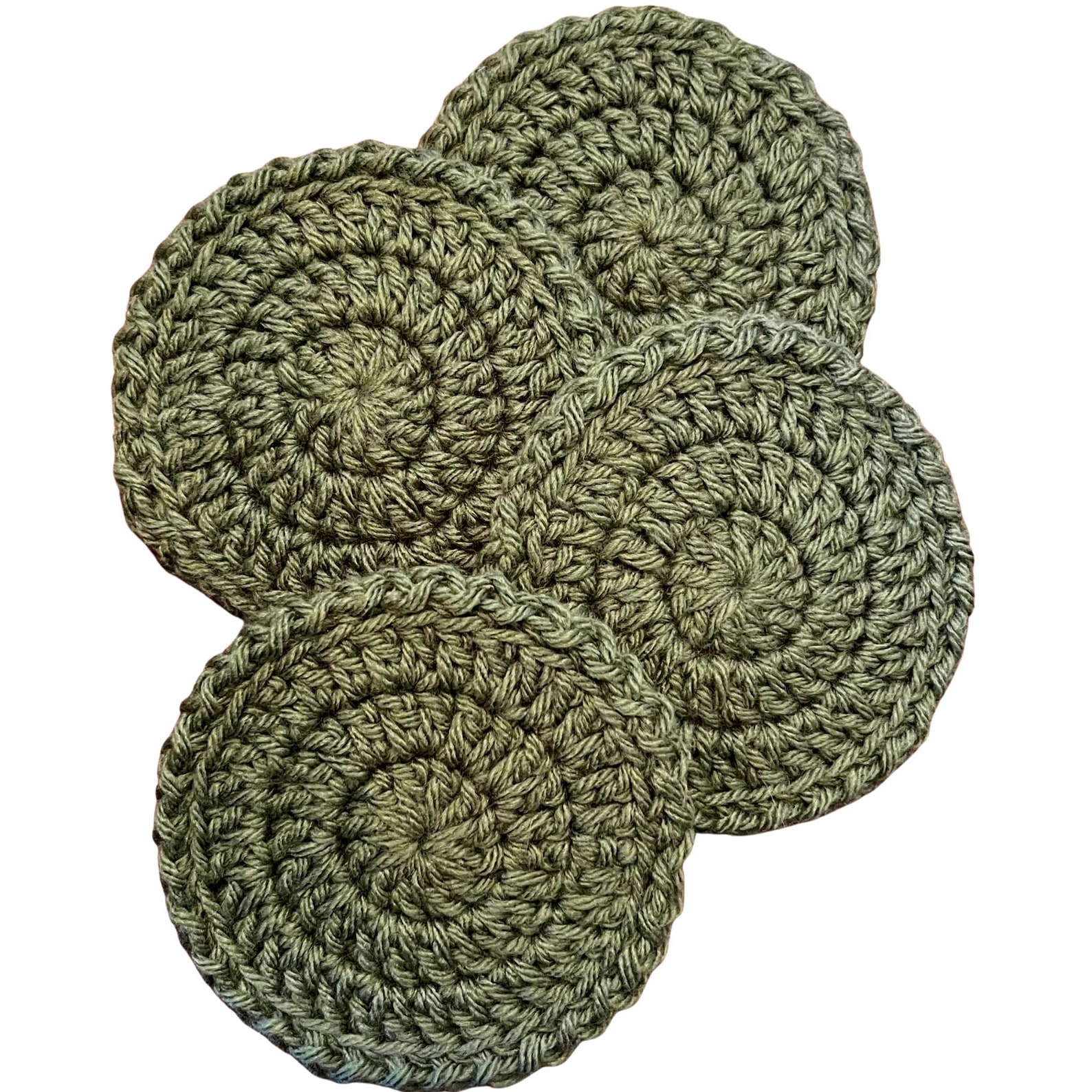 Crochet Boho Coaster (set of 4) - Etsy