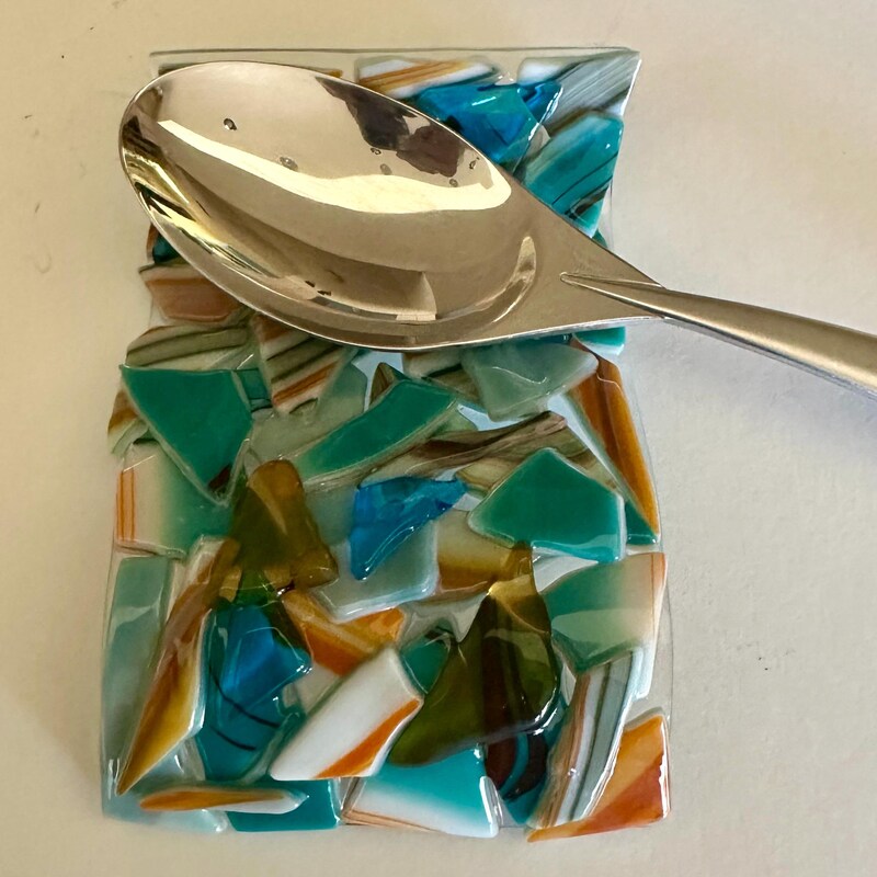 Glass Spoon Rest - Etsy