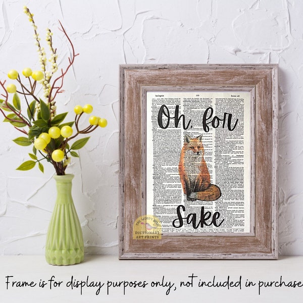 Fox Sake - Etsy
