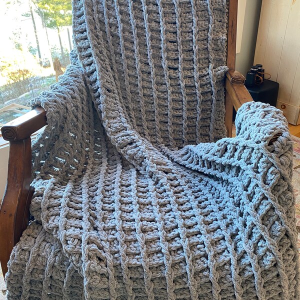 Royal Blue Throw Blanket - Etsy