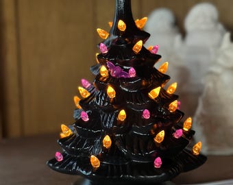 Lava Tree Ceramic Christmas Tree Autumn Fall Halloween Tree - Frozen ...