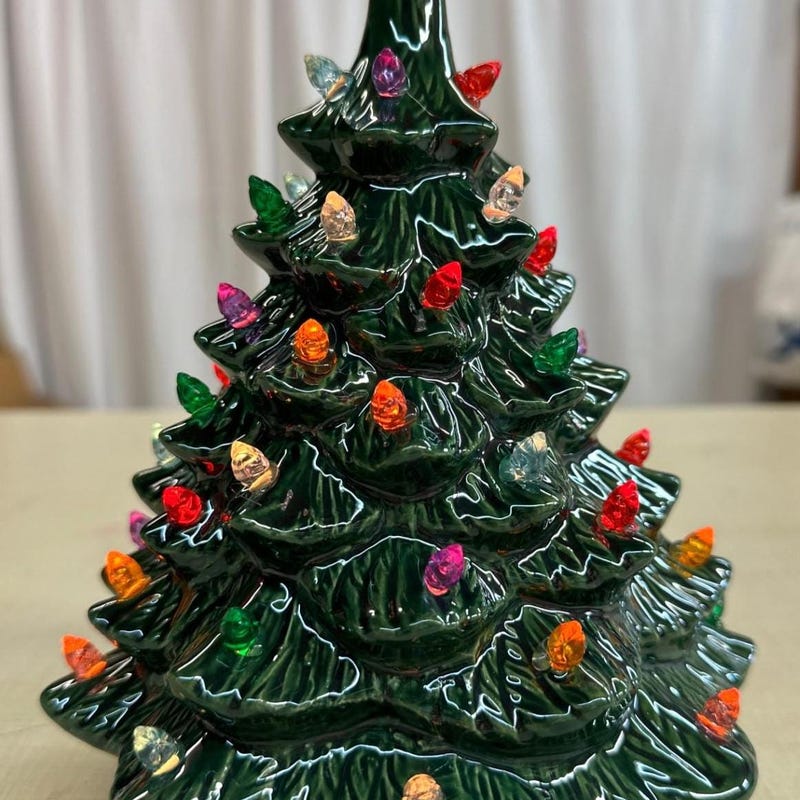 Light up Vintage Tree - Etsy