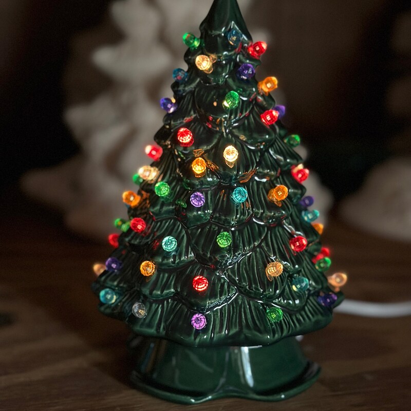 Ceramic Xmas Tree - Etsy
