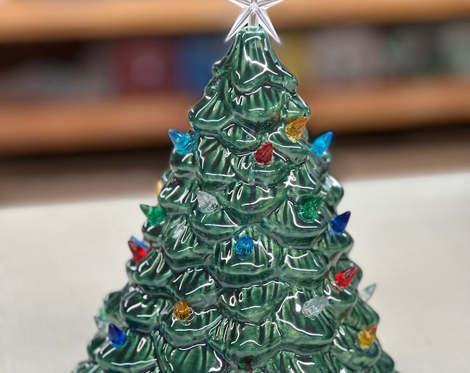 Lava Ceramic Christmas Tree - Etsy India