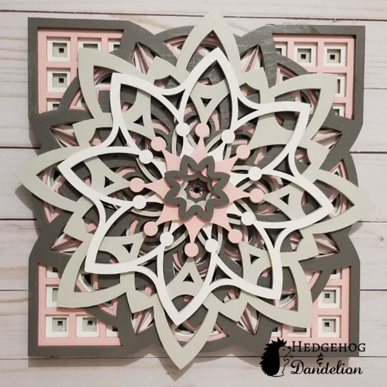 Multi-layer Wooden Mandala Hanging Wall Art - Etsy