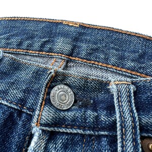 Vintage Denime Rusty Wash Selvedge Denim Jeans - Etsy