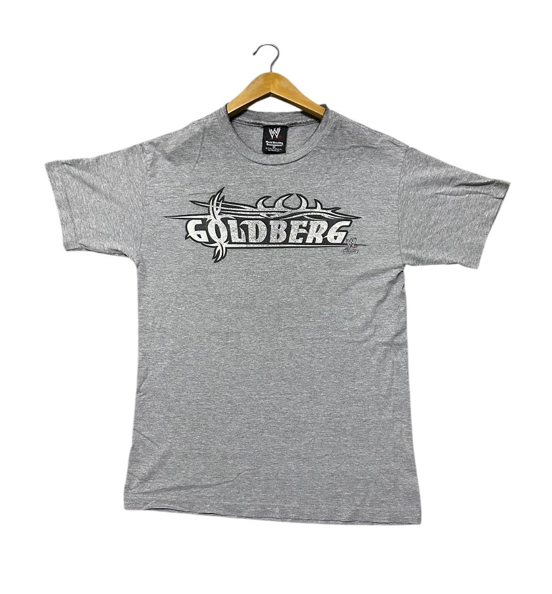 Vintage 90s Goldberg Fear the Spear WWE Championship Wrestling Size M ...
