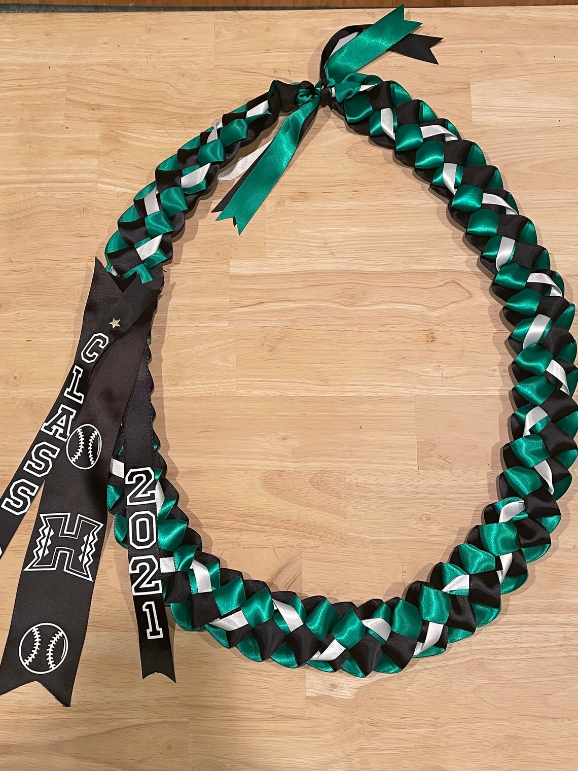 Customized Satin Graduation Lei | Etsy