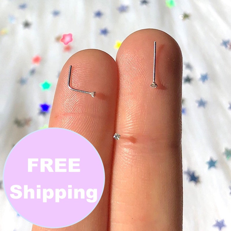 Nostril Jewelry 1mm - Etsy