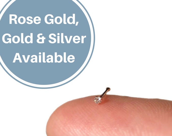 SMALL Mens Nose Stud Mens Nose Ring, Nose Piercing Men, Mens Nose ...