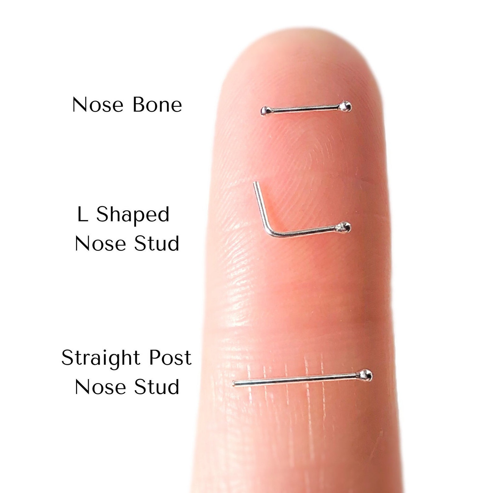 Micro Ball Nose Stud Gold Ball Nose Stud Gold Nose Ring 22 - Etsy