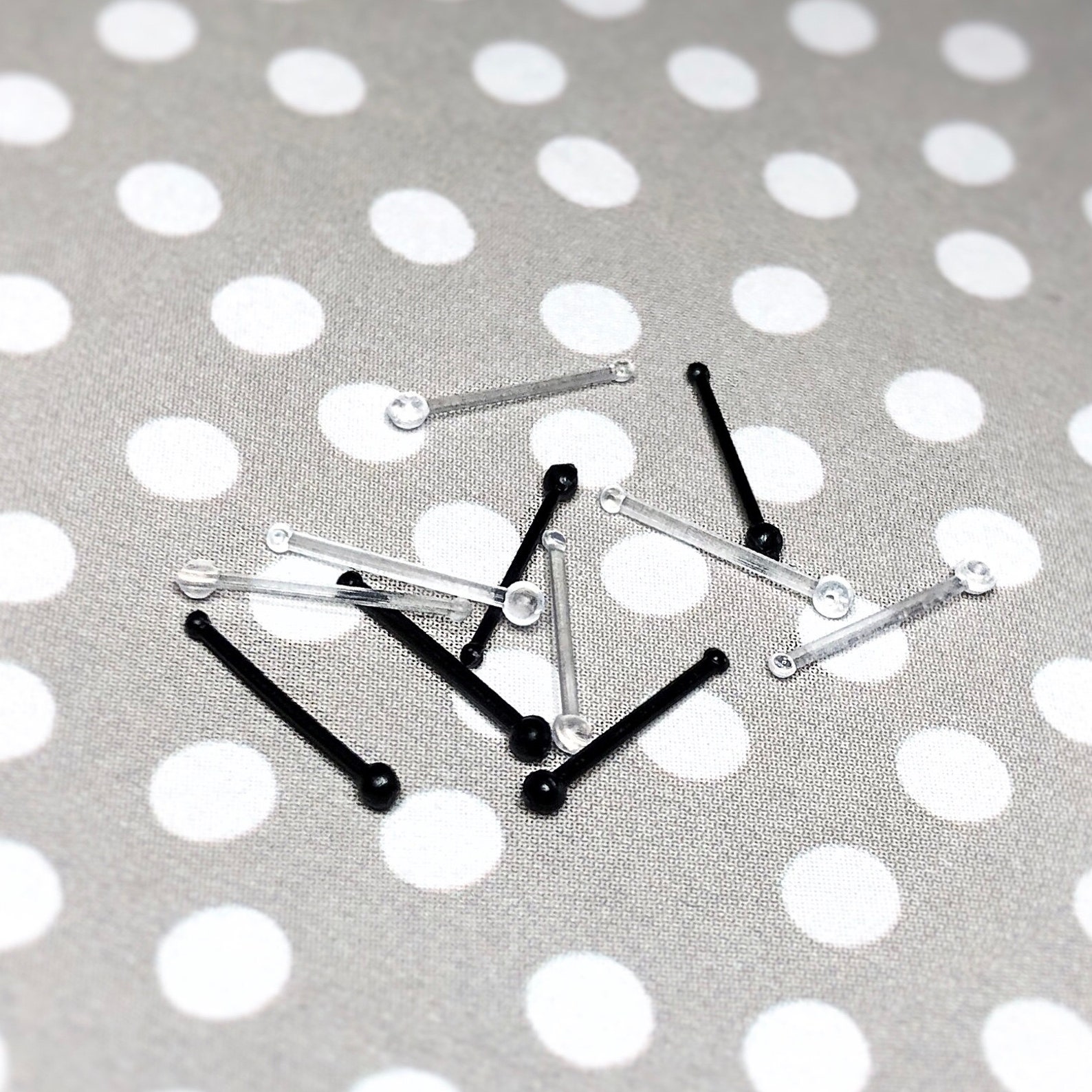 Clear Nose Studs Clear Nose Retainer Transparent Nose Ring | Etsy