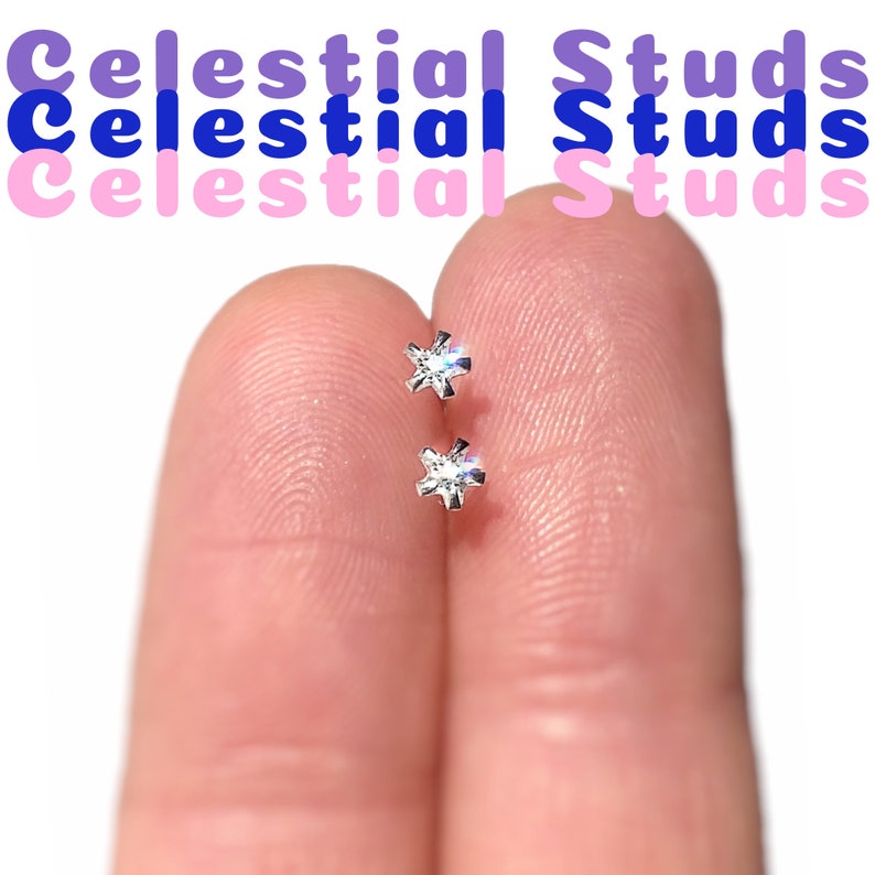 Small Stud Earrings Tiny Stud Earrings Small Silver Stud - Etsy